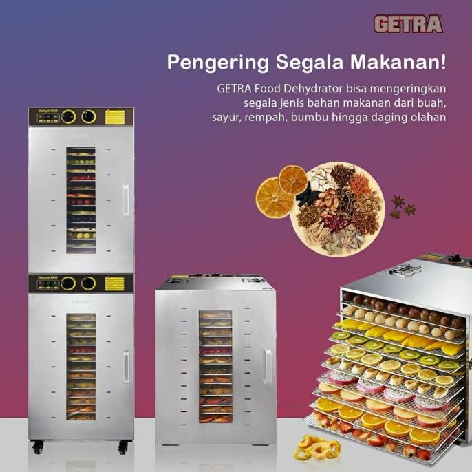 Jual Getra St-02 Food Dehydrator(Untuk Mengeringkan Produk Makanan ...