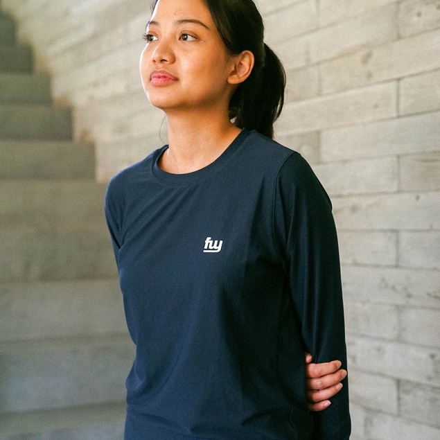 Jual Fieldway Women's Long Sleeve in Navy | Shopee Indonesia