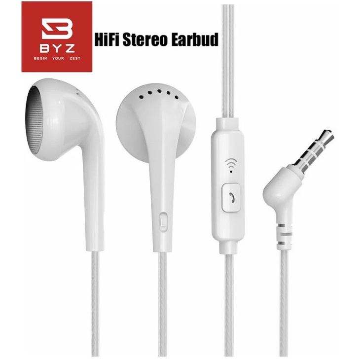 Jual BYZ HiFi Earphone Natural Balance Sound Clarity Headset With HD ...