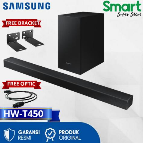 Jual Samsung Hw-T450 Wireless Soundbar 2.1 Surround Bluetooth Dolby ...