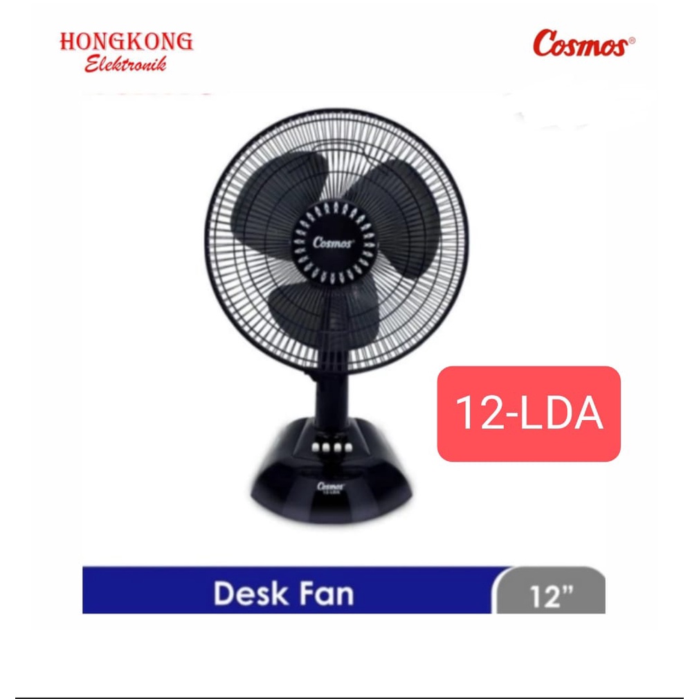 Jual KIPAS ANGIN - KIPAS MEJA |DESK FAN COSMOS 12 LDA - KIPAS 12 INCH ...
