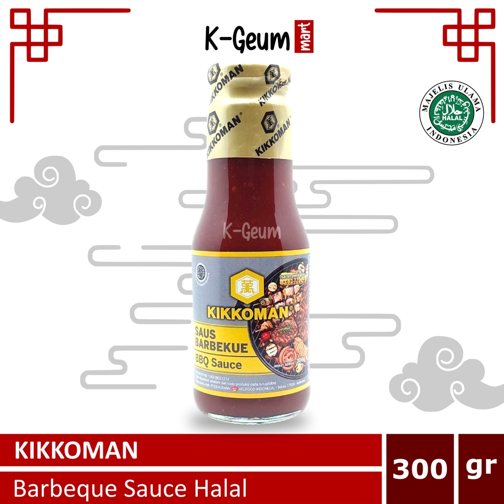 Jual Kikkoman BBQ Barbeque Barbekue Halal 300 gram | Shopee Indonesia