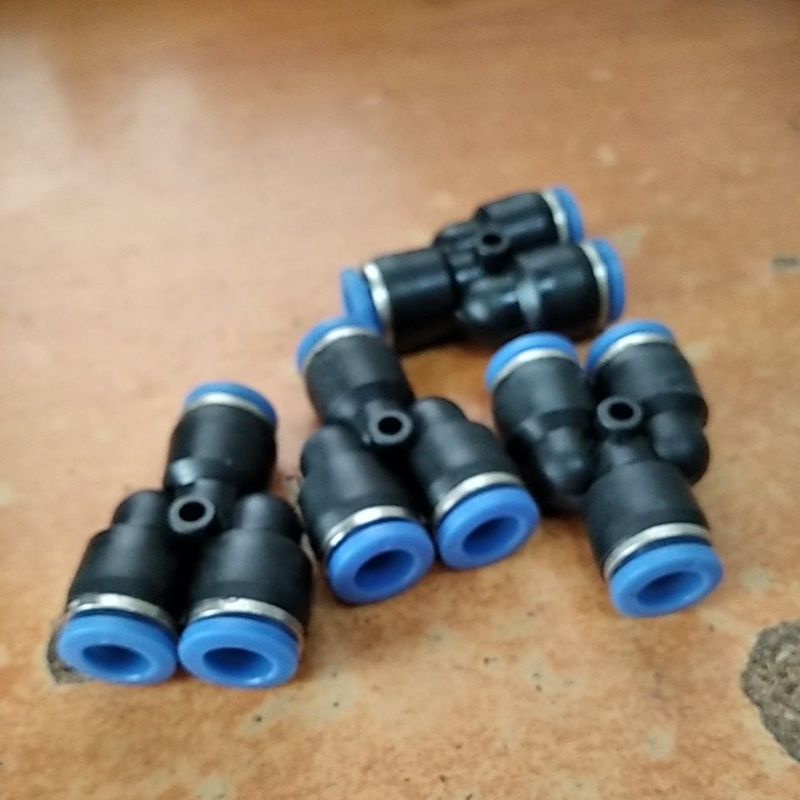 Jual fitting angin pneumatic model Y selang 8 x 8 x 8 mm | Shopee Indonesia