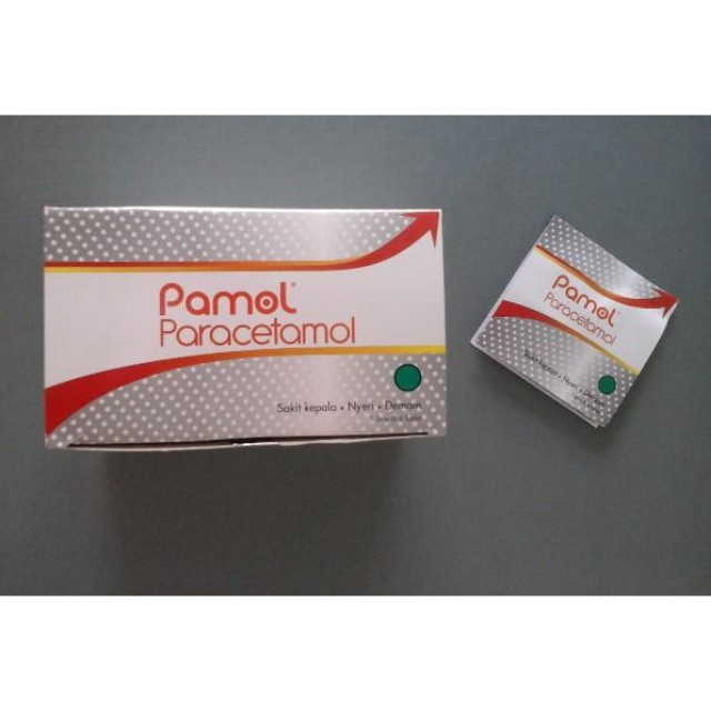 Jual PAMOL 100'S TABLET INTERBAT / PARACETAMOL / OBAT DEMAM / OBAT ...
