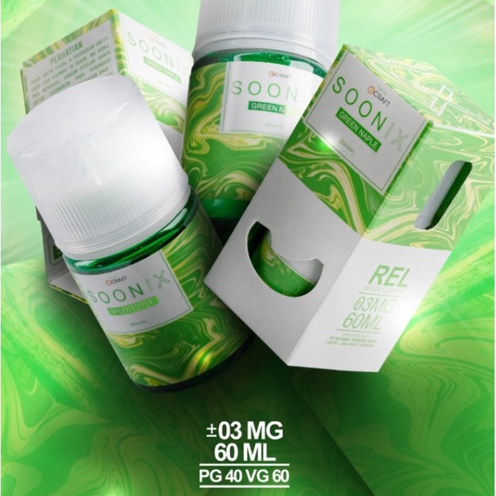 Jual Soonix V2 Green Naple 60ML by Rcraft x SuperSonix | Shopee Indonesia