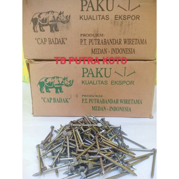Jual (COD) PAKU BIASA 1KG/PAKU KAYU 1KG UKURAN 1 inc, 1,5 inc, 2inc, 2 ...