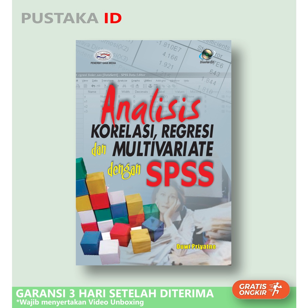 Jual Buku Analisis Korelasi, Regresi, dan Multivariate dengan SPSS - Original | Shopee Indonesia