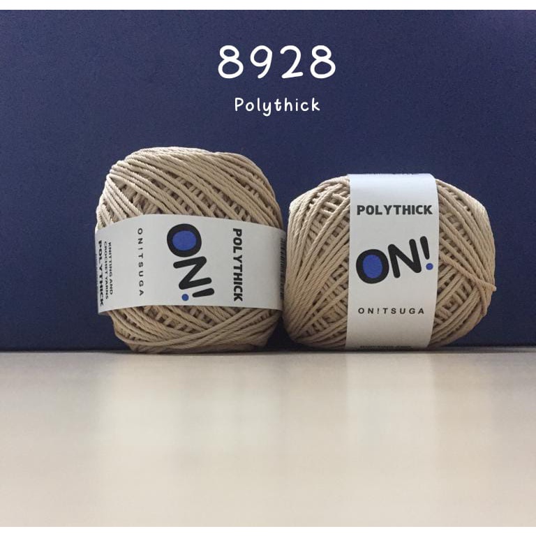 Jual Benang Rajut POLYTHICK / Onitsuga | Shopee Indonesia