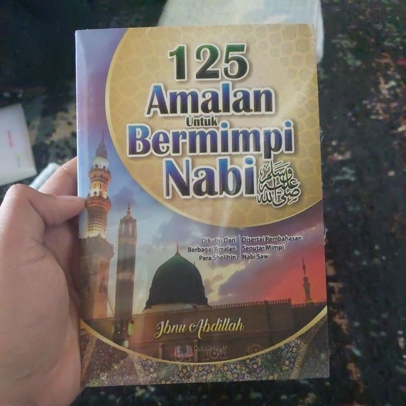 Jual buku 125 amalan bermimpi nabi | Shopee Indonesia