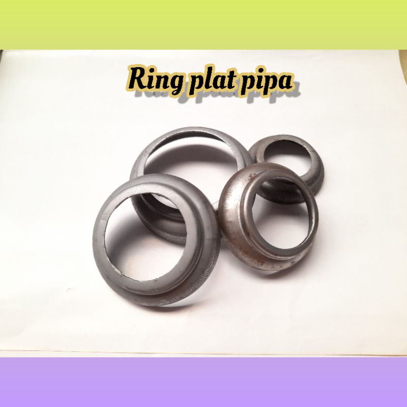 Jual Ring plat pipa besi ukurang "1", "1 1/4", "1 1/2", "2", "2 1/2 ...