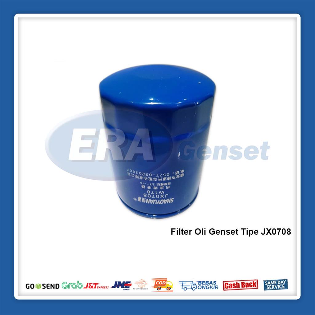 Jual Filter Oli Genset Tipe JX0708 Diameter 2 cm | Shopee Indonesia
