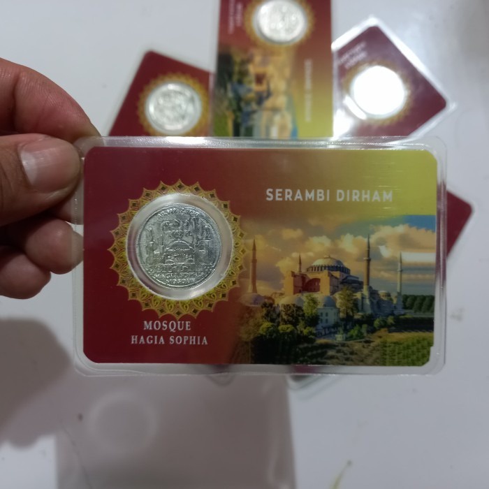 Jual DIRHAM HAGIA SHOPIA - SERAMBI DIRHAM - 1 Dirham Perak - berat ...