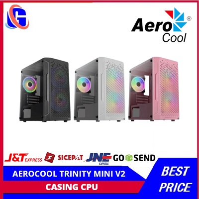 Jual CASE CASING AEROCOOL TRINITY MINI V2 mATX | Shopee Indonesia