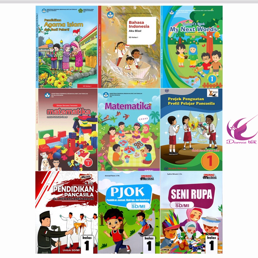 Jual Buku Kelas 1 Sd Kurikulum Merdeka Penggerak Kurikulum 2021
