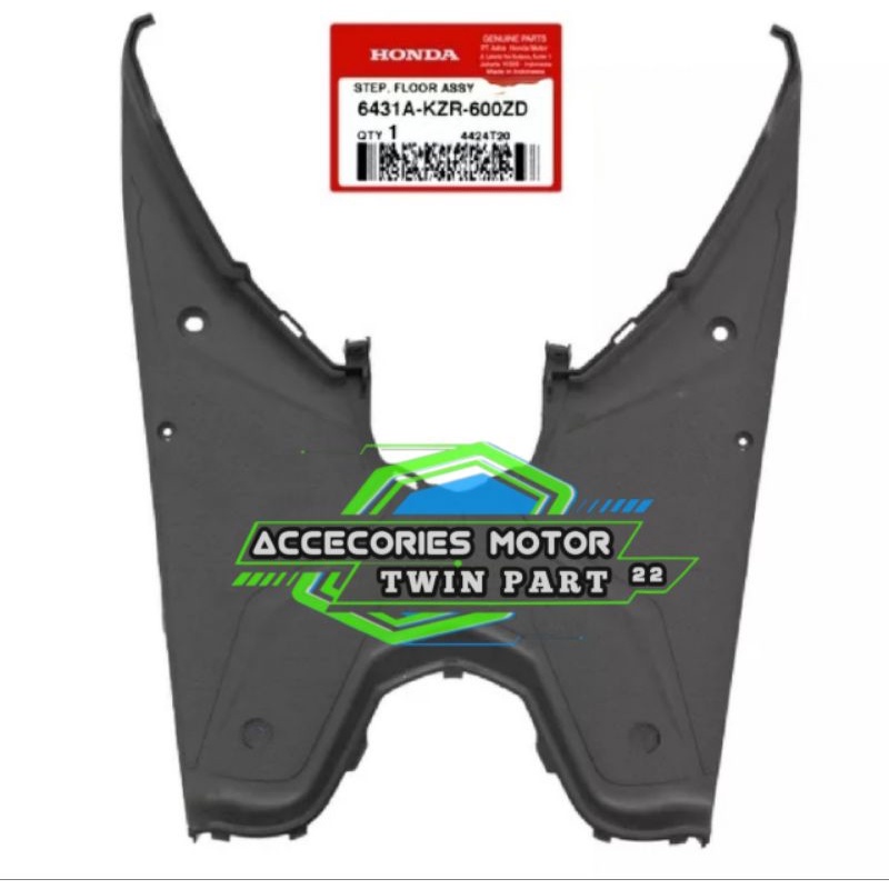 Jual 6431A-KZR-600ZD Step Floor Bordes Pijakan Kaki Honda Vario 125 Fi Techno Bohlam Old 2012 ...