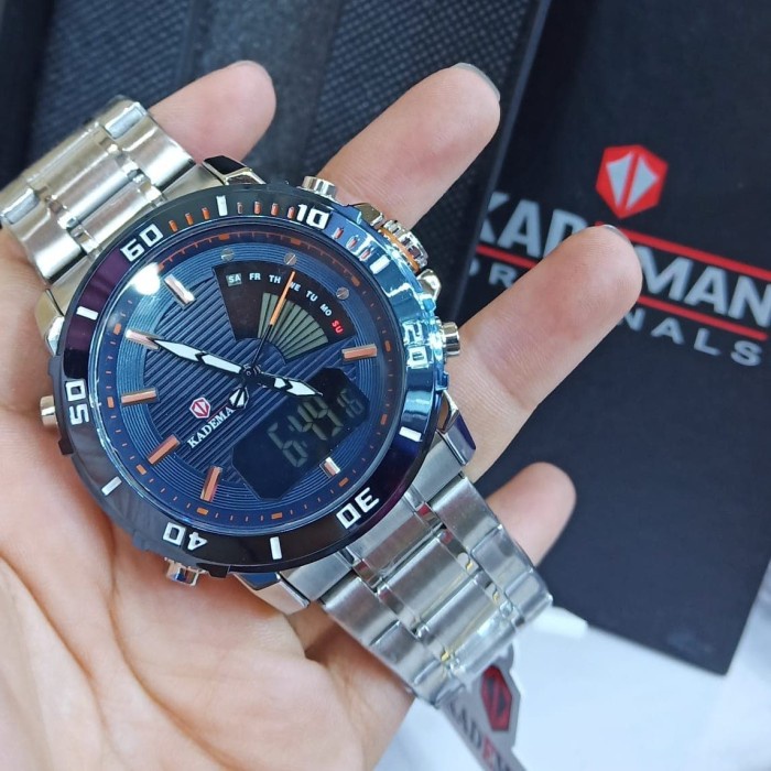 Jual Kademan dual time - rantai pria Original | Shopee Indonesia
