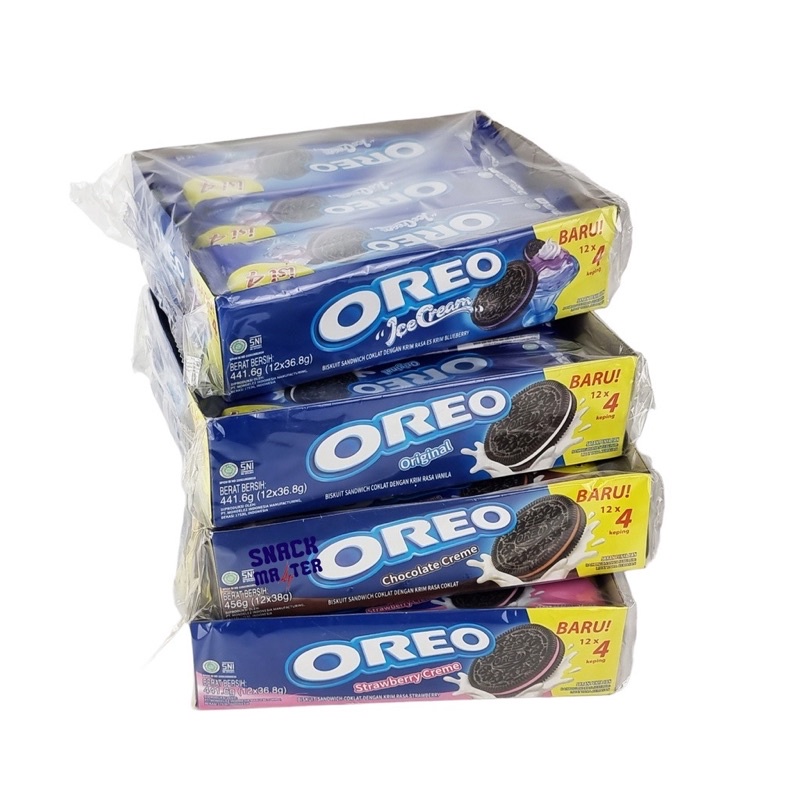 Jual oreo isi 3 12x38gr (box) | Shopee Indonesia