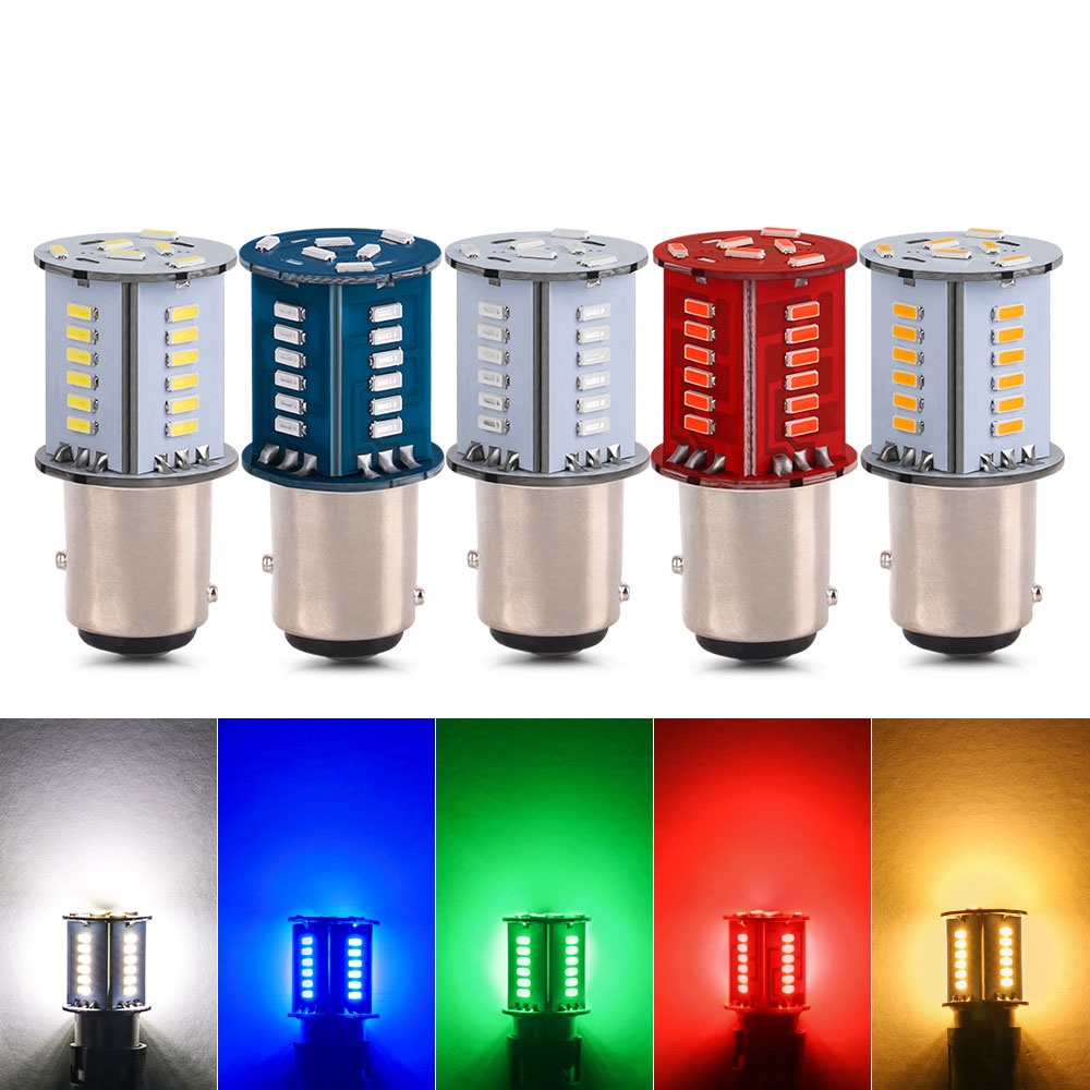 Jual Lampu LED Rem Bayonet 1157 30 Mata Running Kedip 2 Kaki Mobil ...