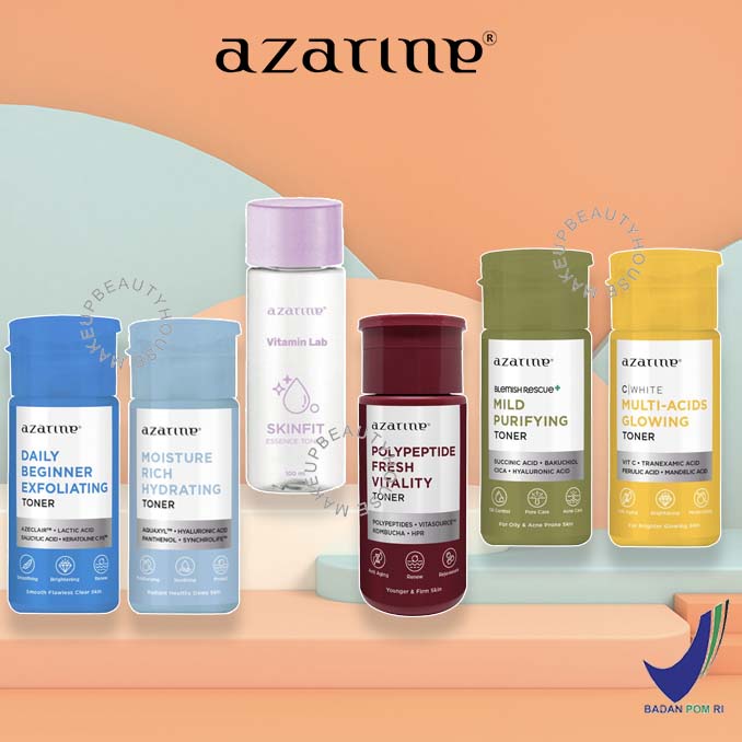 Jual AZARINE Face Toner 90ml - Daily Beginner Exfoliating | Moisture ...