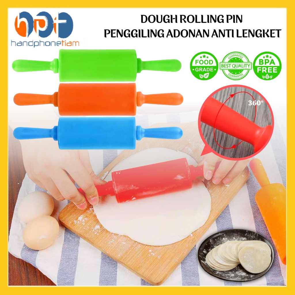 Jual Penggiling Adonan Kue Dough Rolling Pin Plastik Food Grade Alat ...