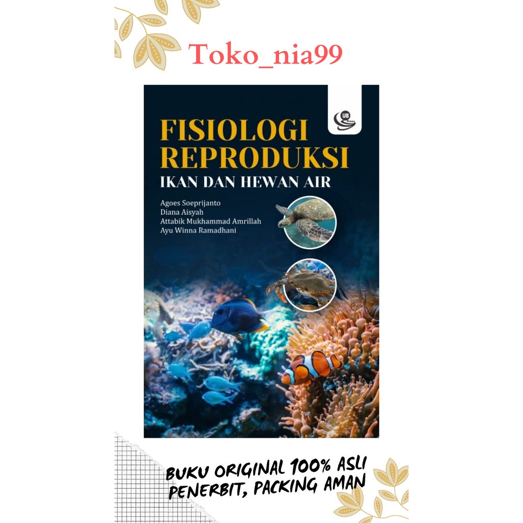 Jual Buku Original Fisiologi Reproduksi Ikan dan Hewan Air | Shopee Indonesia