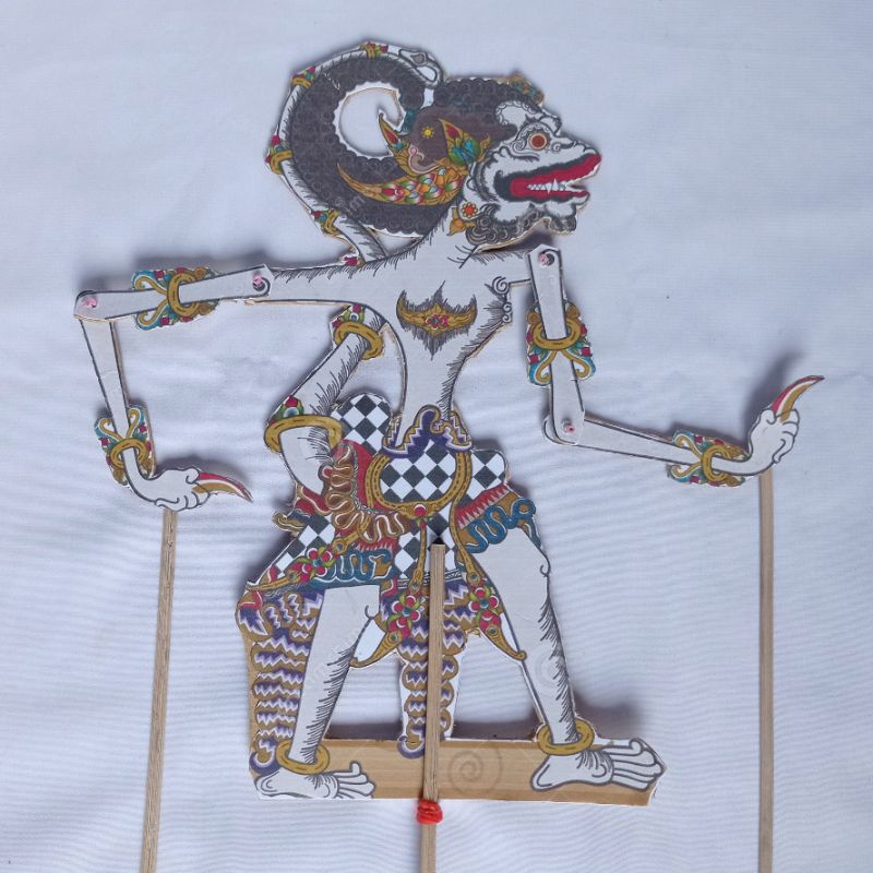 Jual Wayang dari Kertas Karton tebal Hanoman, Drupadi, dan Gathut kaca ...