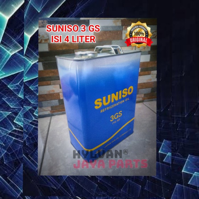 Jual OLI KOMPRESOR SUNISO 3 GS 4 LITER ORIGINAL | Shopee Indonesia