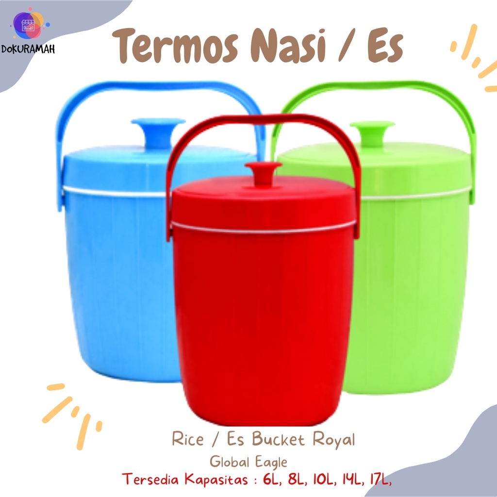 Jual TERMOS NASI / TERMOS ES / RICE ES BUCKET / TERMOS ES BATU / TEMPAT ...