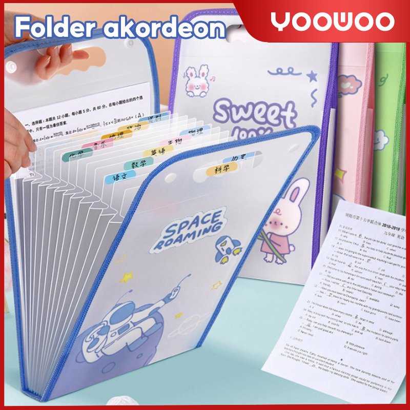 Jual File Organizer / penyimpanan berkas / folder portable / tempat ...