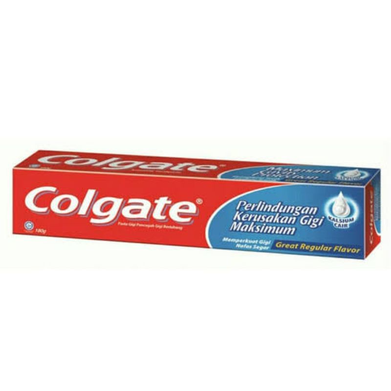 Jual Colgate Great Regular Flavour Toothpaste/ Pasta Gigi 180 gr ...