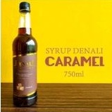 Jual Denali syrup rasa caramel botol 750ml | Shopee Indonesia