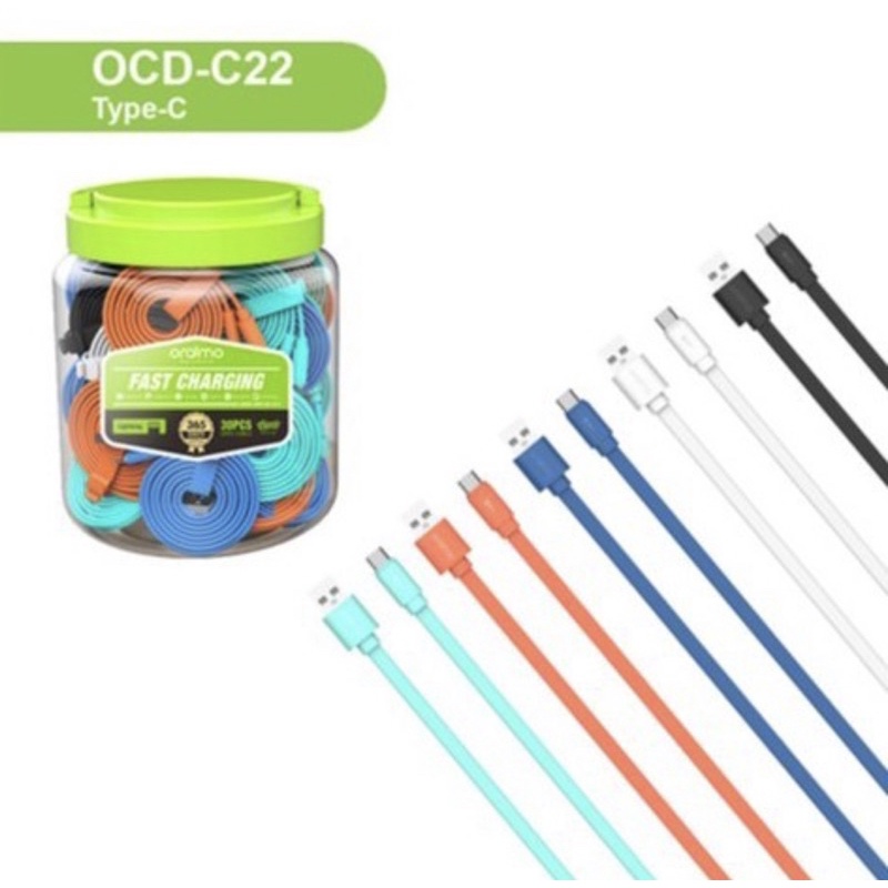 Jual kabel data oraimo type c tople kabel data type c kabel data toples ...