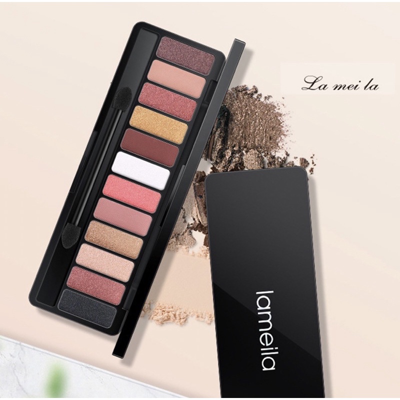 Jual Lameila Eyeshadow Palette 12 Warna Play Color / Eyeshadow ...
