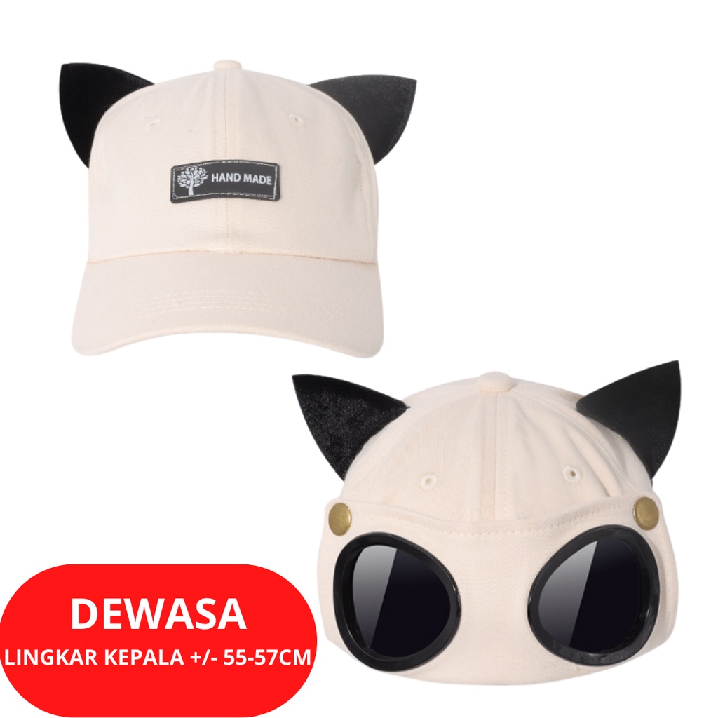 Jual Baseball cap : GOGGLE CAP - Topi baseball topi pria topi wanita ...