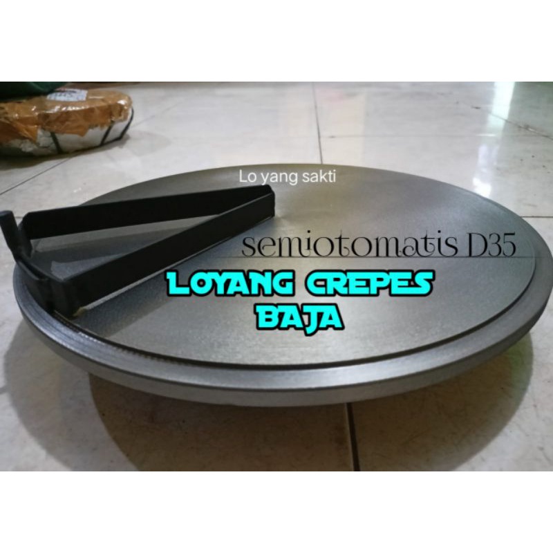 Jual LOYANG CREPES BAJA + SEGITIGA. SEMIOTOMATIS & MANUAL UKURAN 25,26 ...