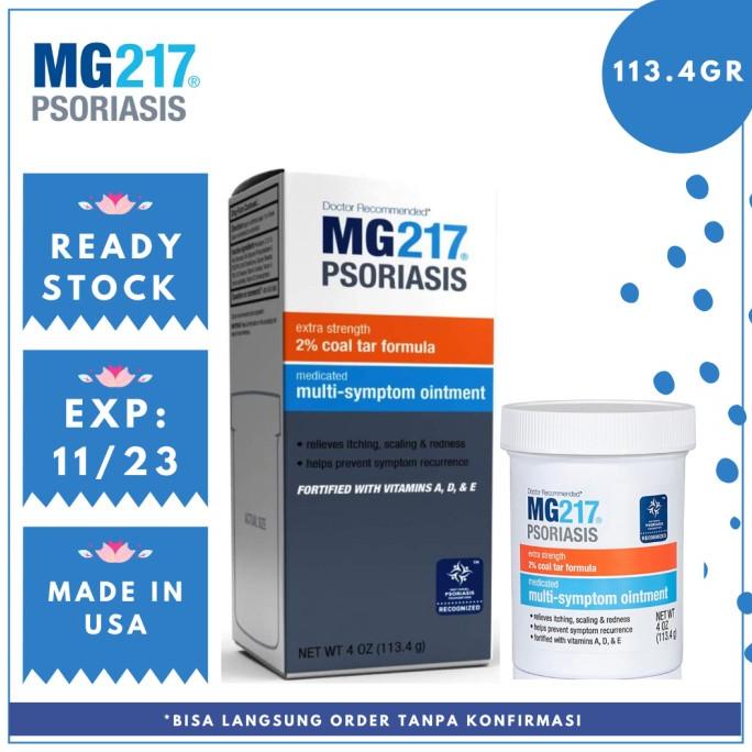 Jual MG217 Psoriasis 2% Coal Tar Multi Symptom Ointment 113.4gr ...