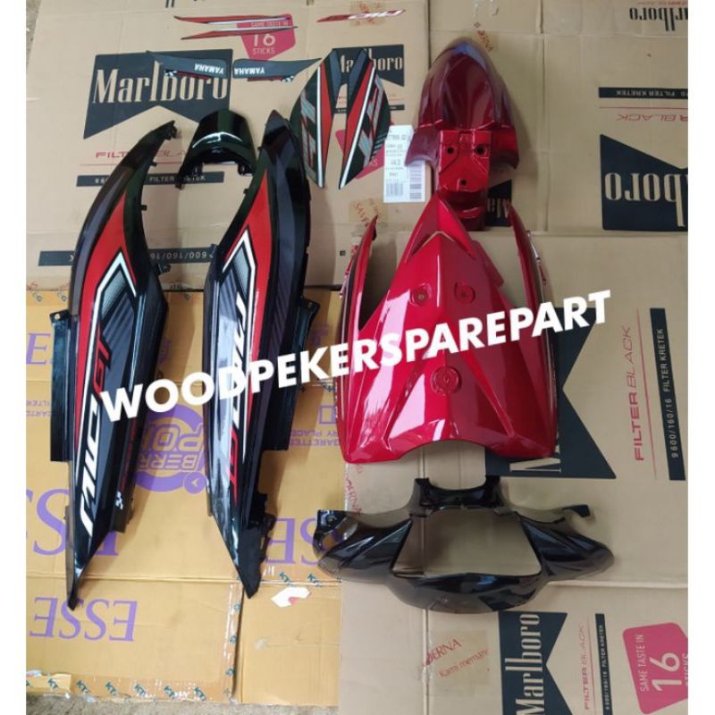 Jual FULL BODY ALUS MIO GT HITAM MERAH | Shopee Indonesia