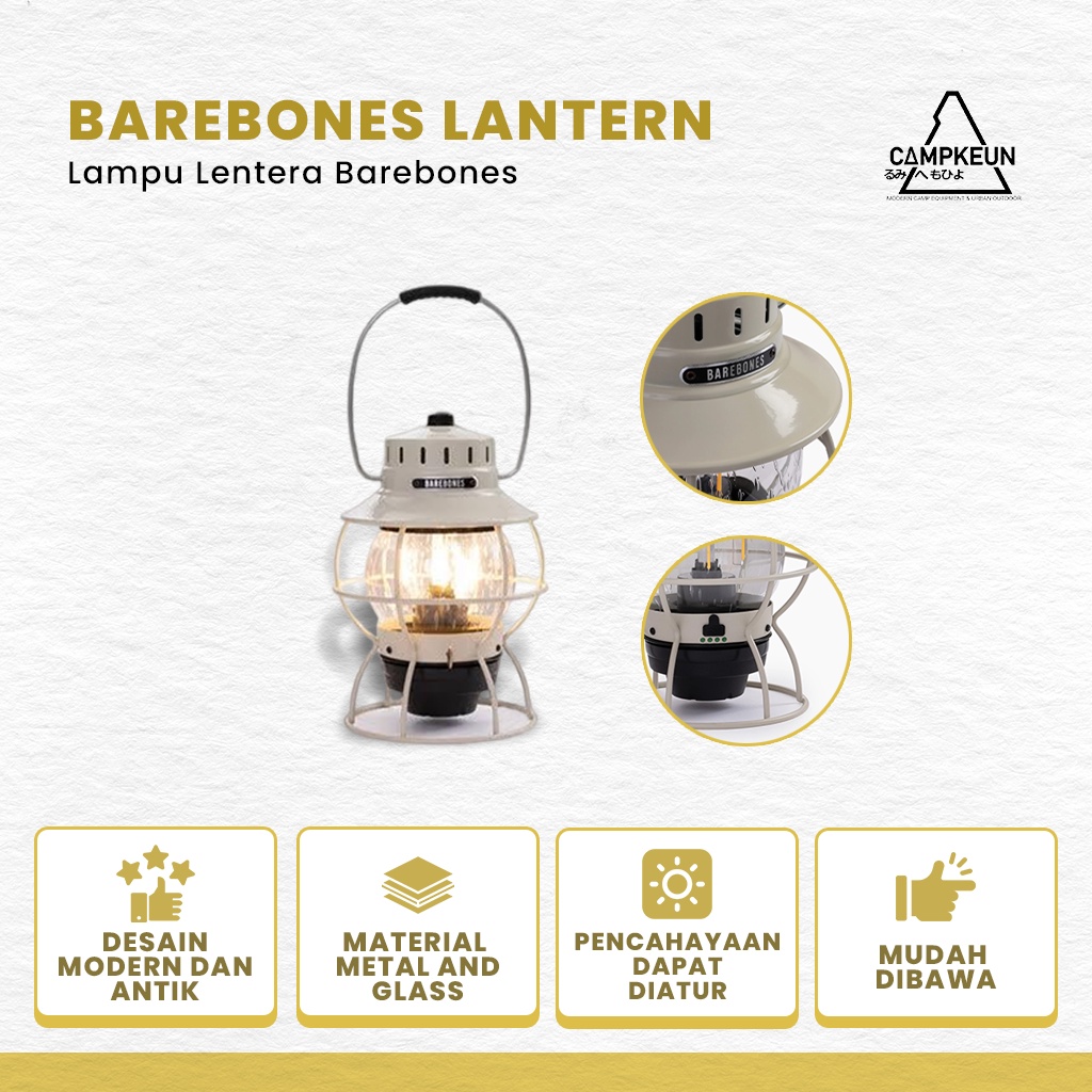 Jual Barebones Railroad Lantern - Lampu Lentera Barebones - Lampu lentera outdoor camping ...
