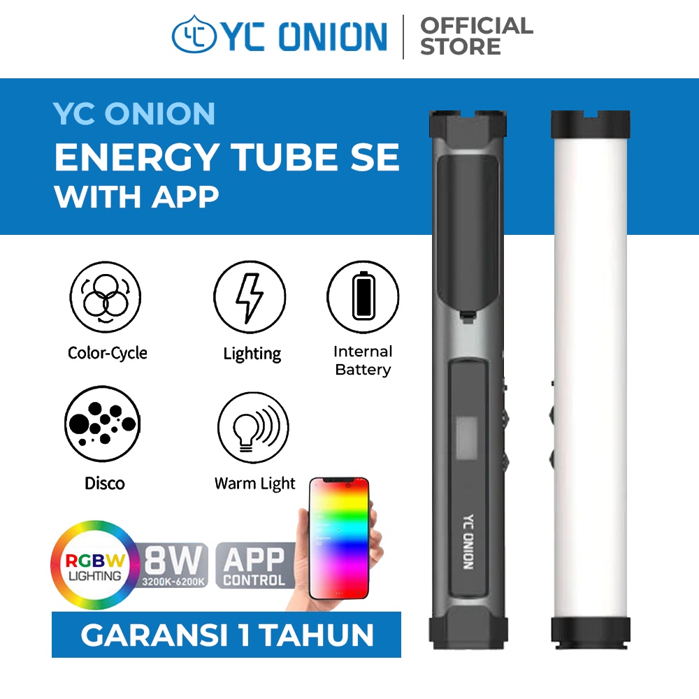 Jual YC Onion Energy Tube SE With APP LED Light Stick | Shopee Indonesia