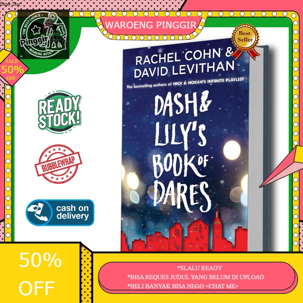 Jual Buku Dash & Lily's Book of Dares by Rachel Cohn, David Levithan ...