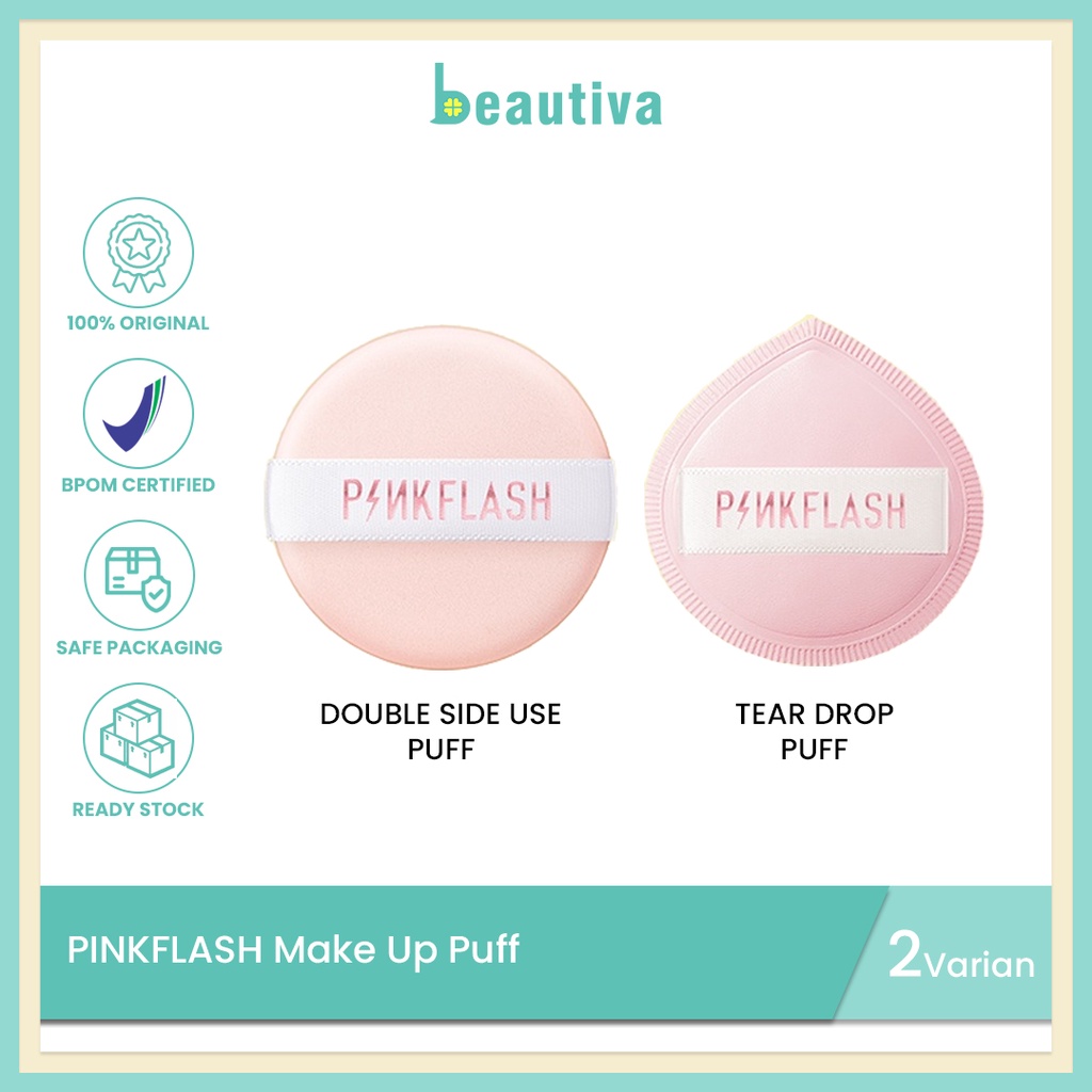 Jual PINKFLASH Make Up Puff | Shopee Indonesia