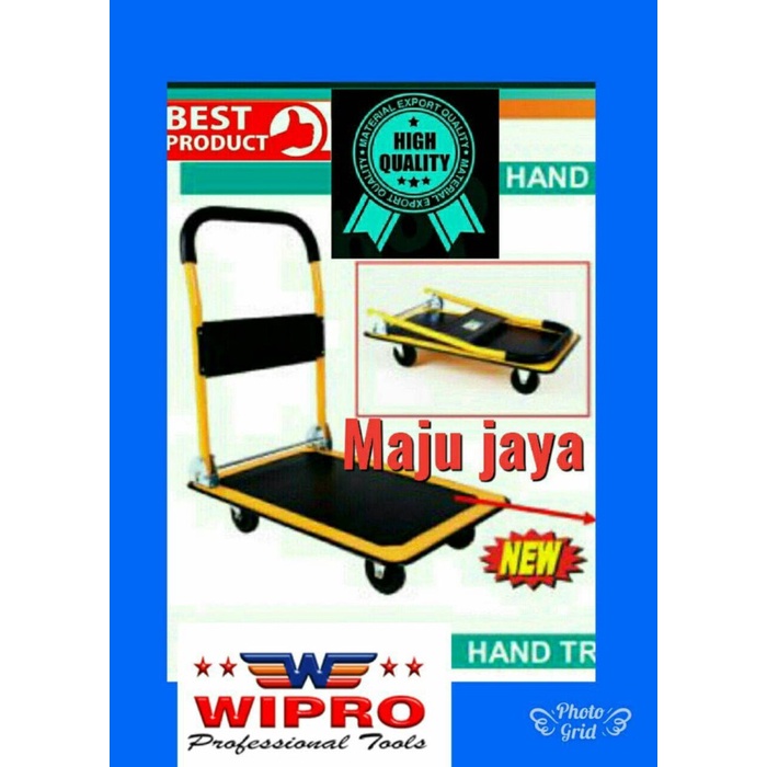 Jual Troli Lipat 300 kg "WIPRO" troly hand truck troley serbaguna ...