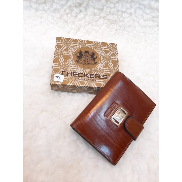 Jual DOMPET KULIT ASLI CHECKERS 07A N 100% ORIGINAL | Shopee Indonesia