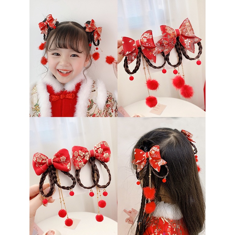 Jual Jepit Imlek / Jepit Rambut Imlek / Bando Imlek Sincia CNY / Jepit ...