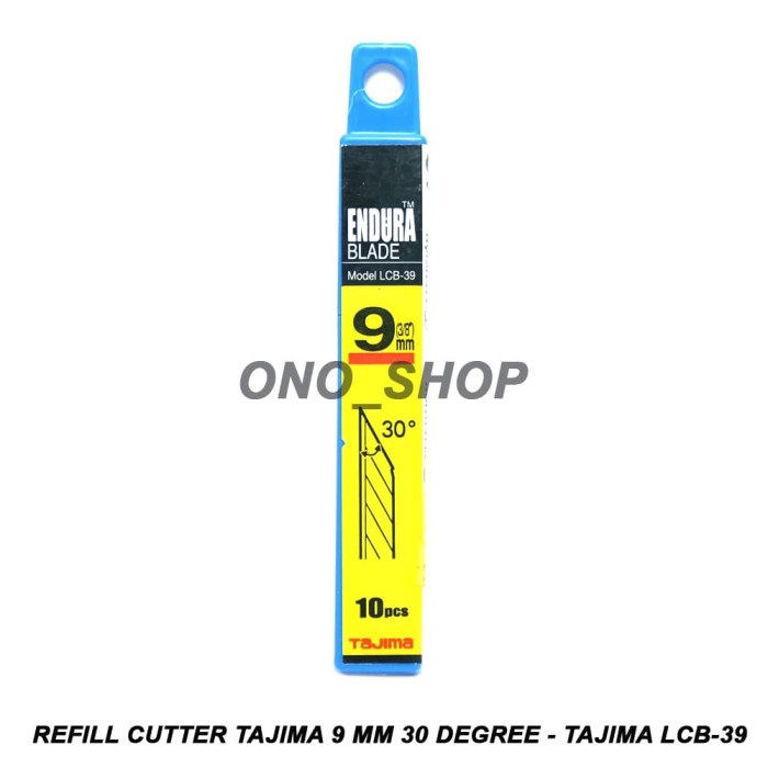 Jual Refill Cutter Tajima 9 mm 30 Degree - Tajima LCB-39 onosh00 ...