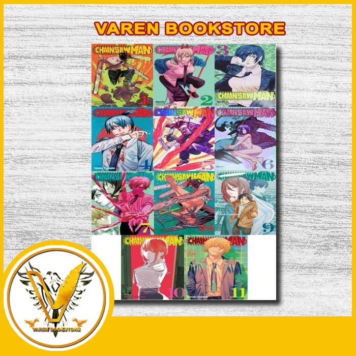 Jual Chainsaw Man Collection 11 book set volumes by Fujimoto Tatsuki | Shopee Indonesia