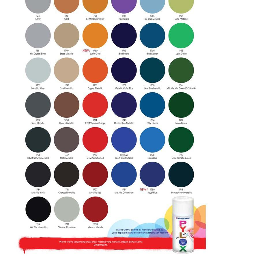 Jual BestSeller Cat Pylox Nippon Paint cat semprot pilok pilox kaleng ...