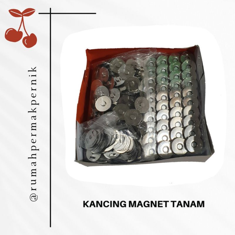 Jual Kancing Magnet/ Tas Warna Nikel | Shopee Indonesia