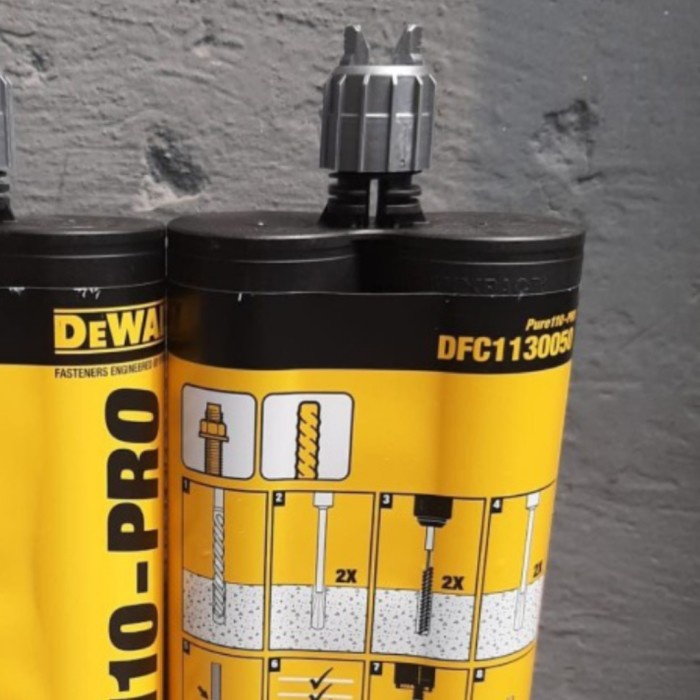 Jual Chemical Anchor Angkur Pure 110 Dewalt 620Ml Lem Beton Epoxy ...