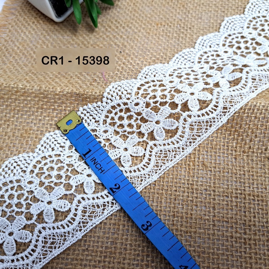 Jual Kain Renda / Kain Renda CR1-15398 Min. per 15 yard | Shopee Indonesia